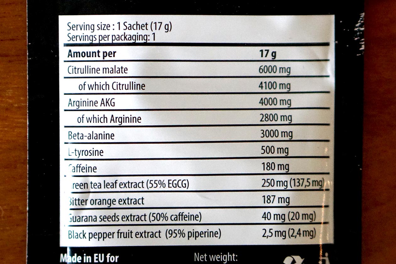 Blood & Guts pre-workout packs a variety of ingredients for a variety of effects - Stack3d
