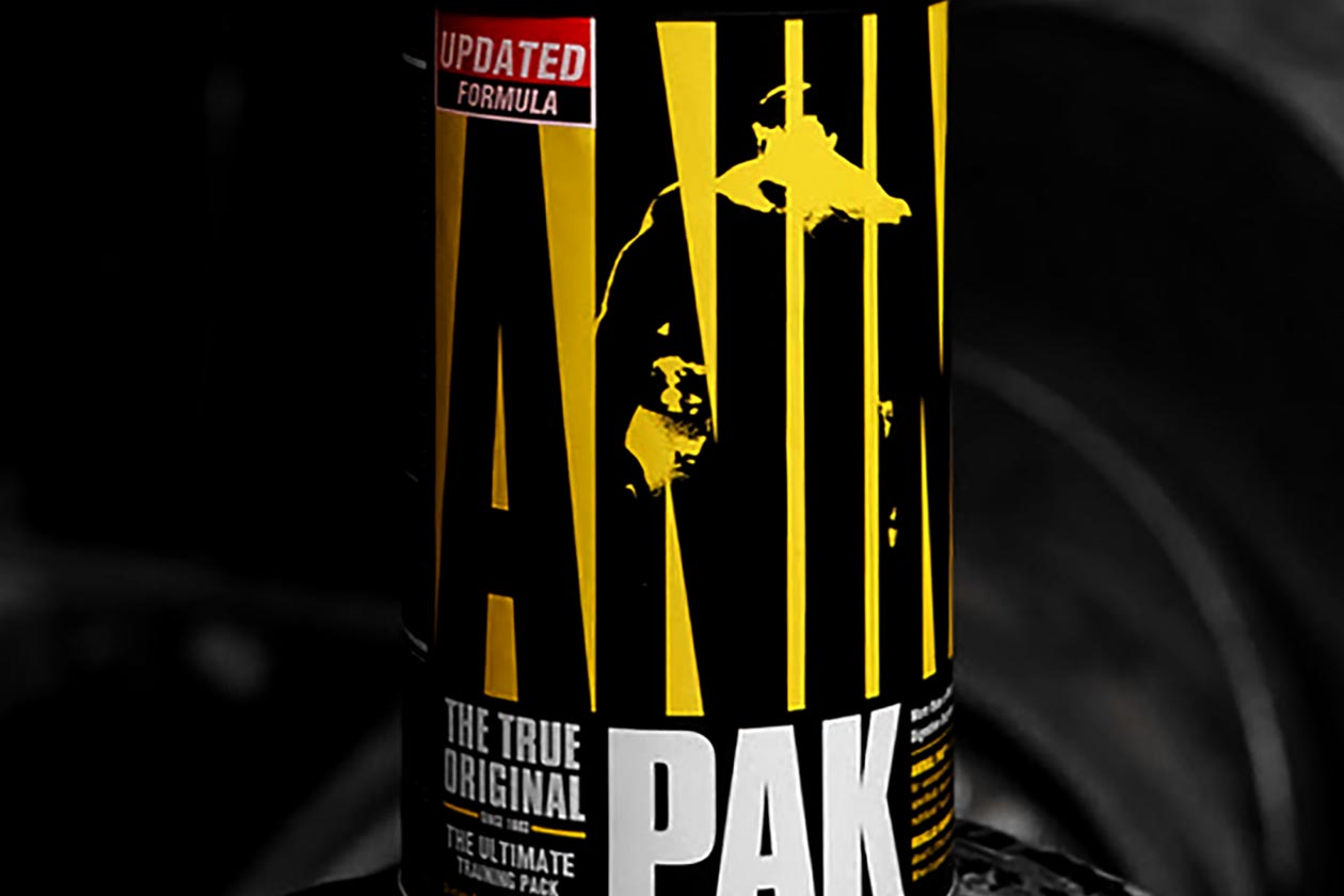Updated formula Animal Pak arrives with no change to its price