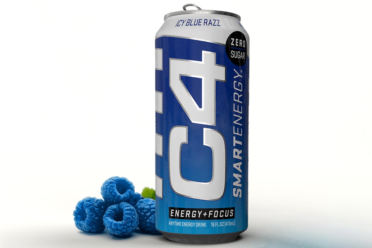 Icy Blue Razz makes it six flavors for Cellucor's C4 Smart Energy