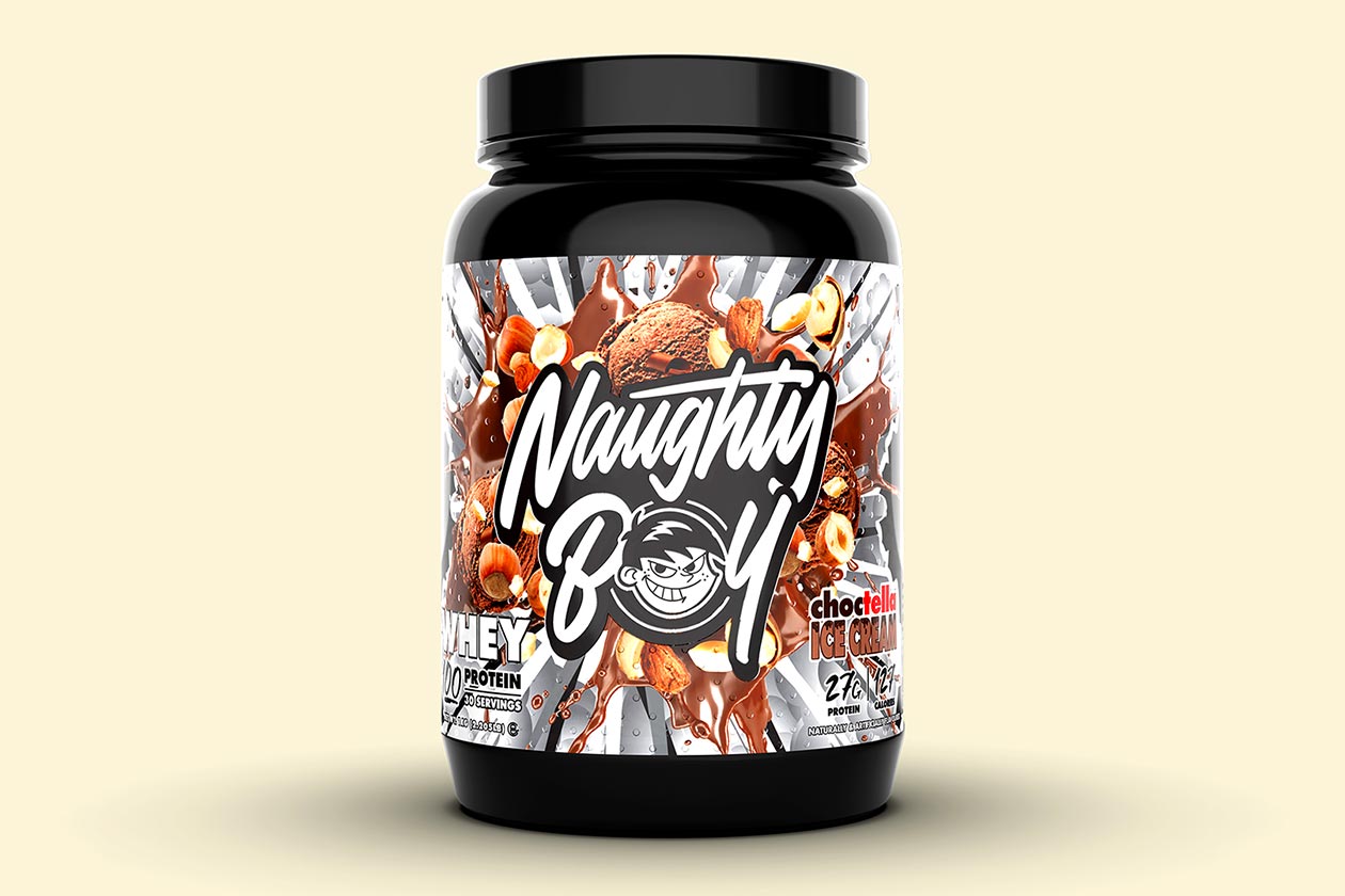 Naughty Boy Whey 100 Protein packing a solid 27 to 28g of protein
