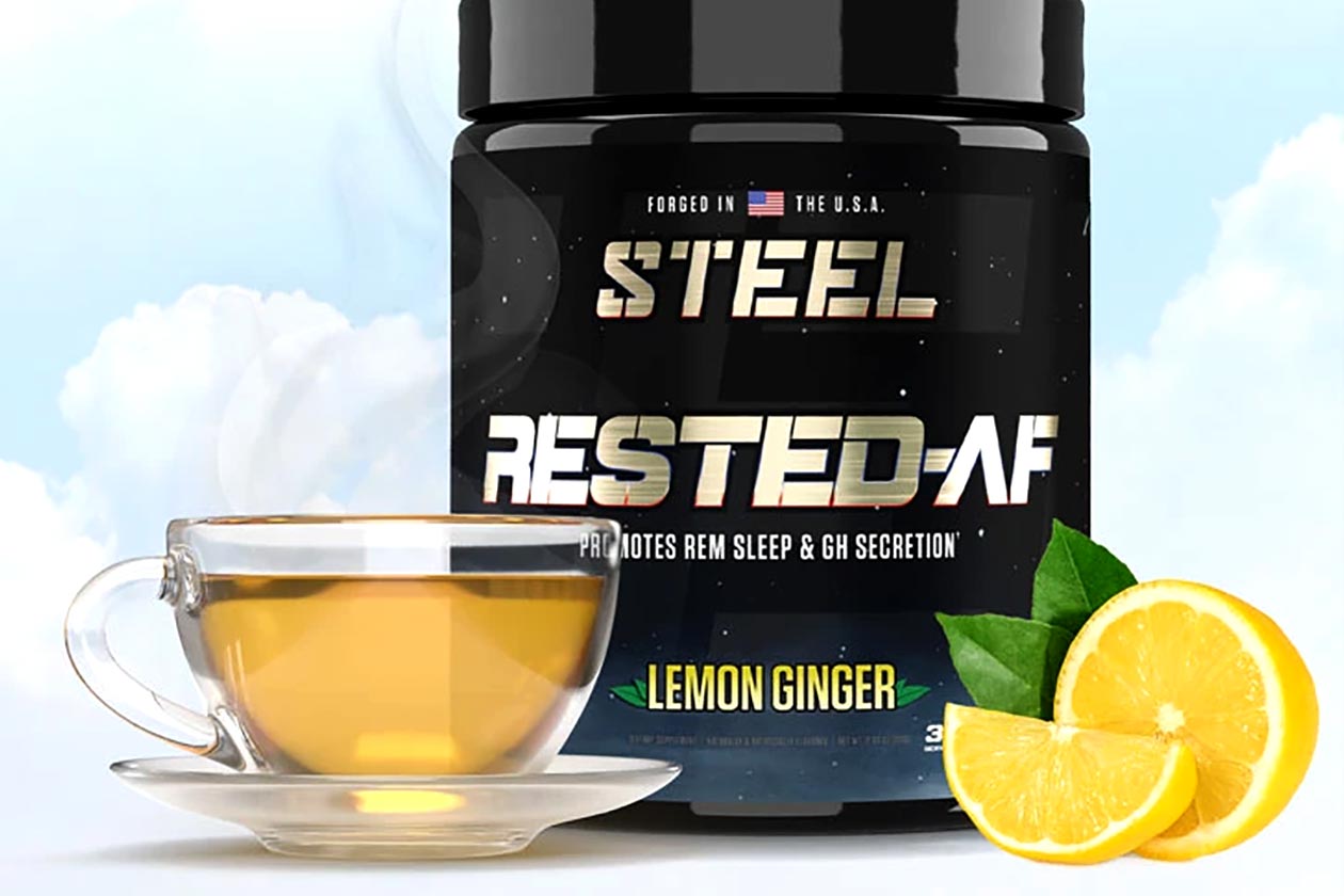 Steel Supplements expands Rested-AF to two flavors with Lemon Ginger