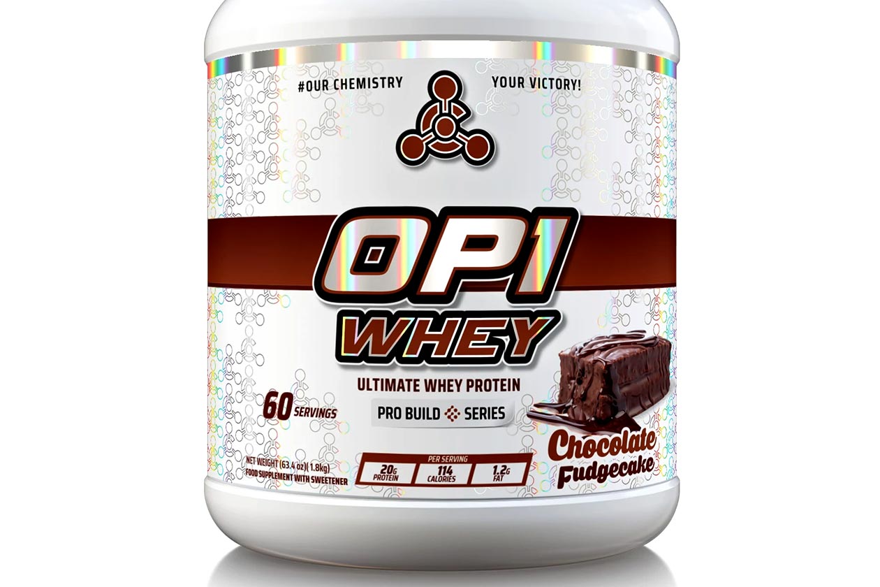 Chemical Warfare drops its value-focused whey concentrate OP1 Whey