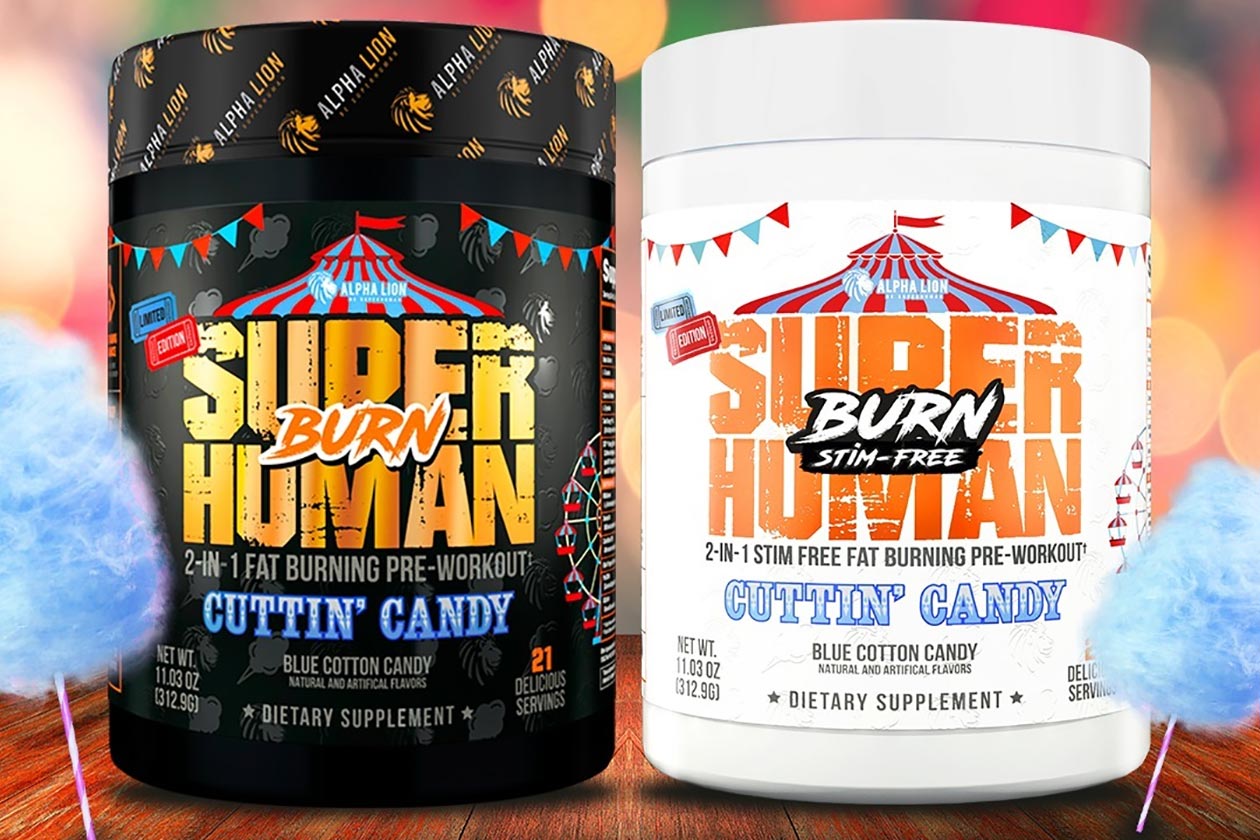Alpha Lion's Cuttin' Candy Superhuman Burn and Burn Stim-Free