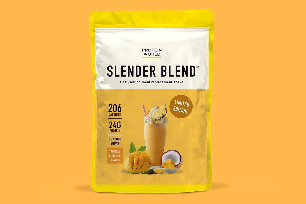 Protein World's limited summery Tropical Smoothie Slender Blend