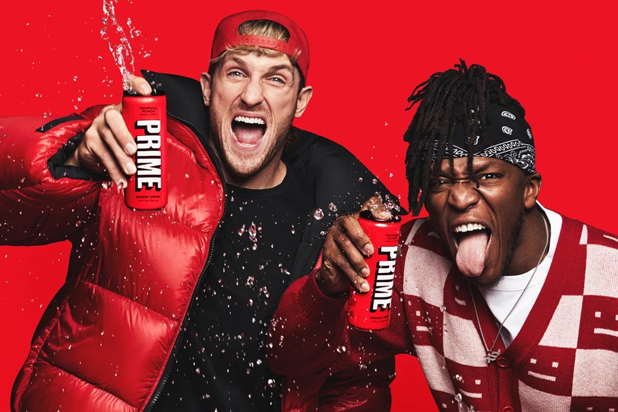 Logan Paul and KSI's Prime Energy drink with 200mg of caffeine