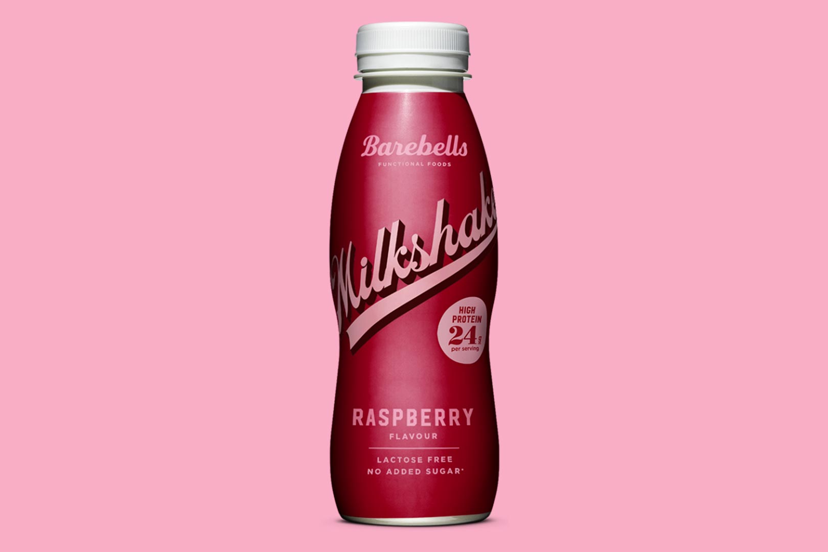 Barebells' delicious Protein Milkshake now available in Raspberry