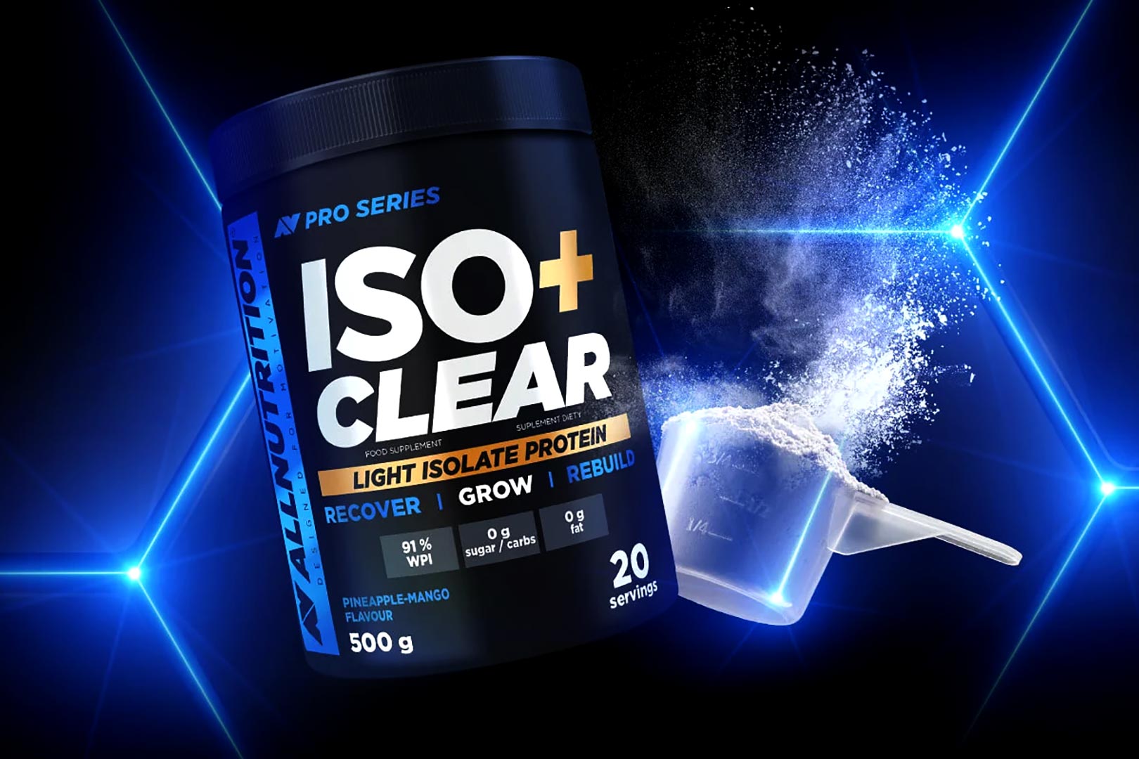All Nutrition releases its fruit-flavored ISO Clear protein powder