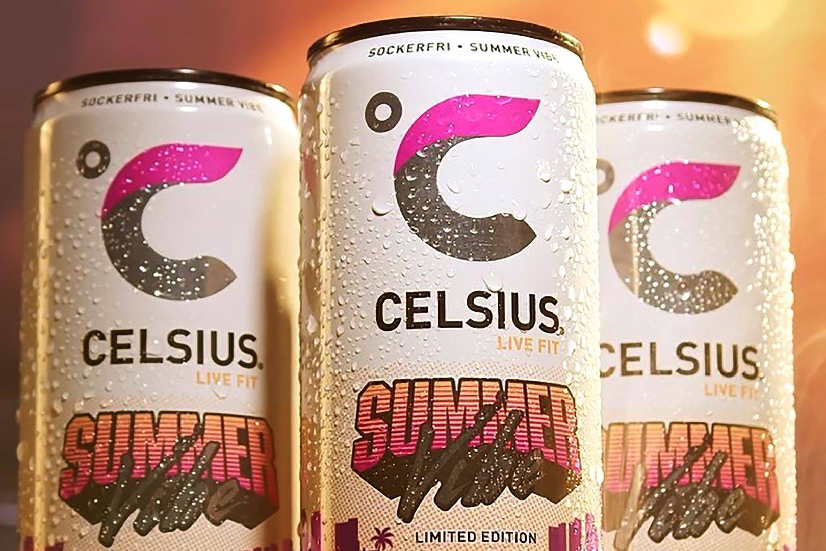 Celsius in Sweden releases a limited flavor called Summer Vibe