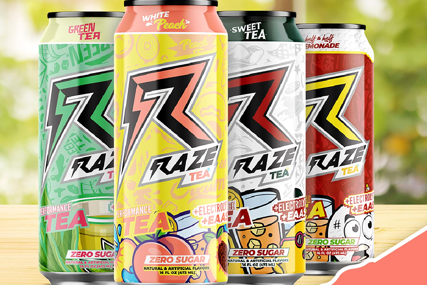 Non-carbonated RAZE Tea launching exclusively at Dollar General