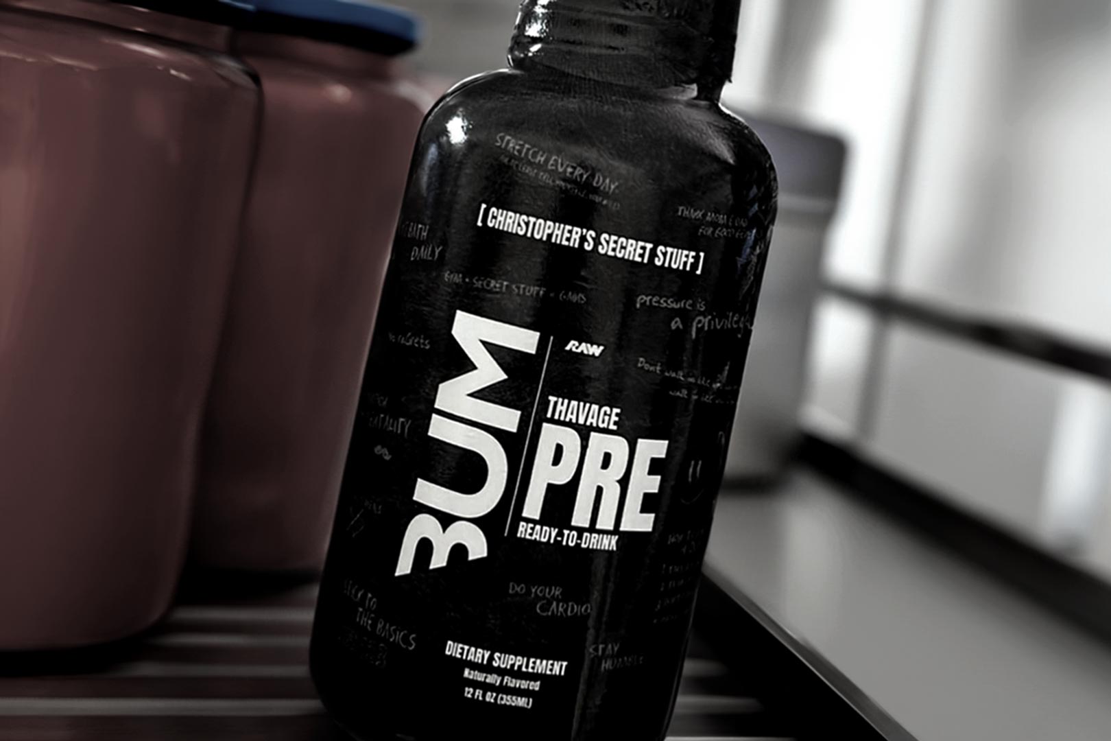 Sneak peek at Raw Nutrition's Christopher's Secret Stuff Thavage RTD
