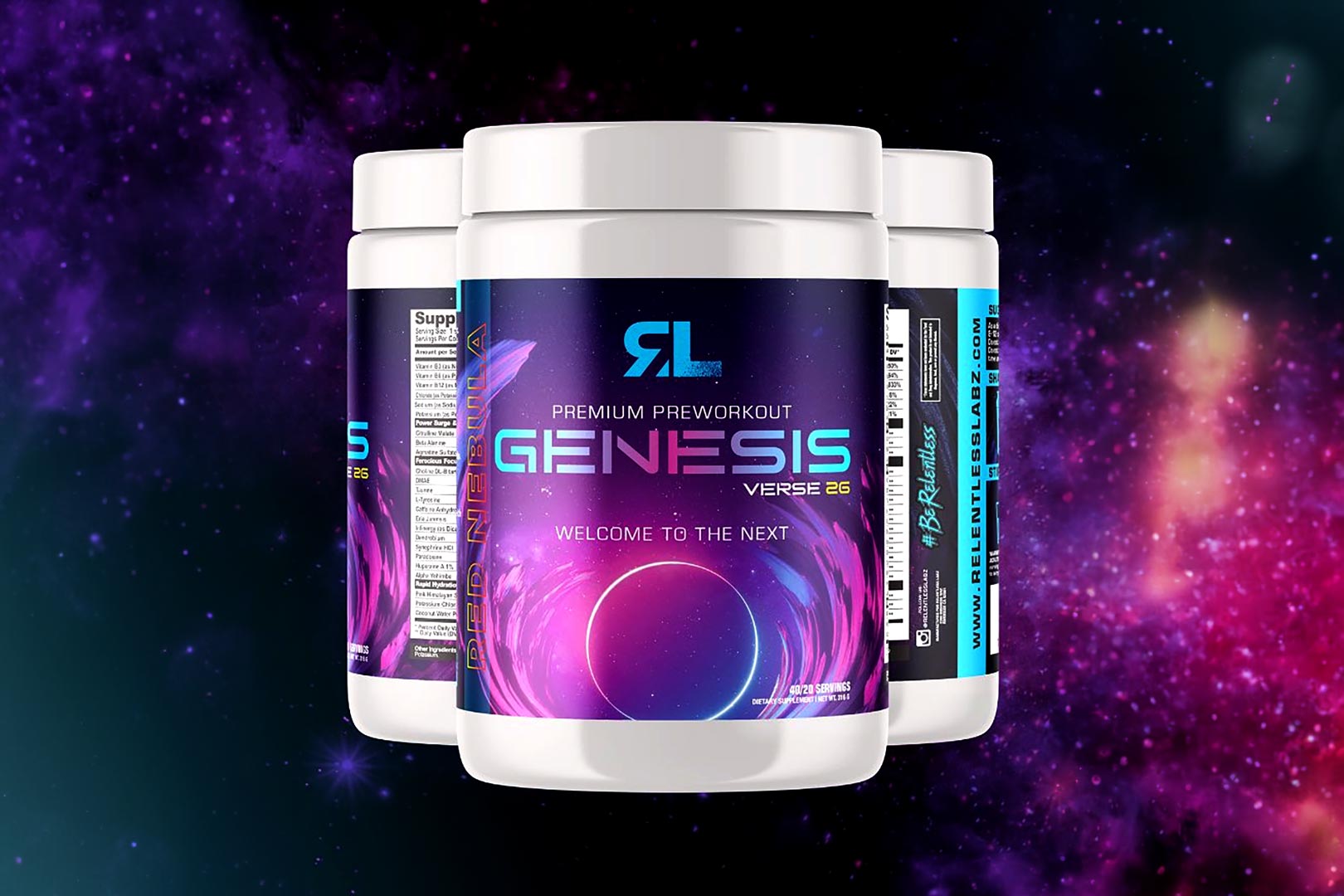 Relentless Labz releases its stimulant-heavy Genesis pre-workout