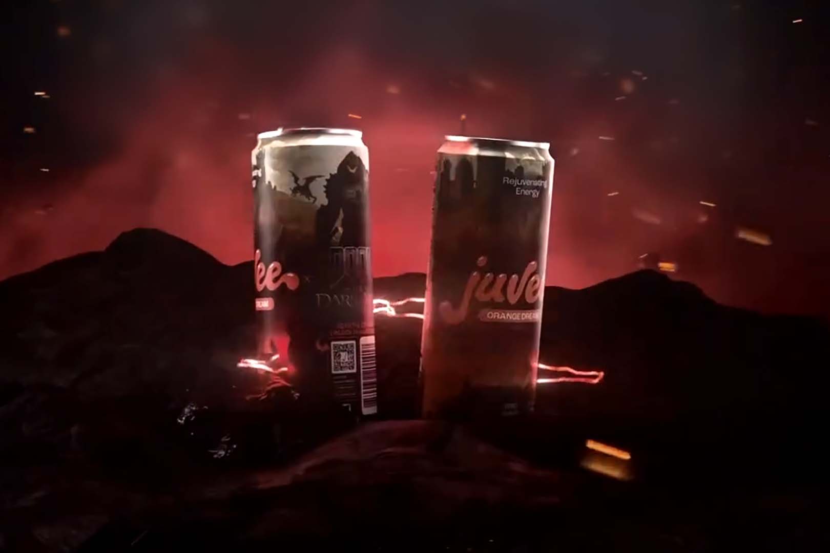 Peachy Mangopuff Juvee energy drink launching at Gopuff