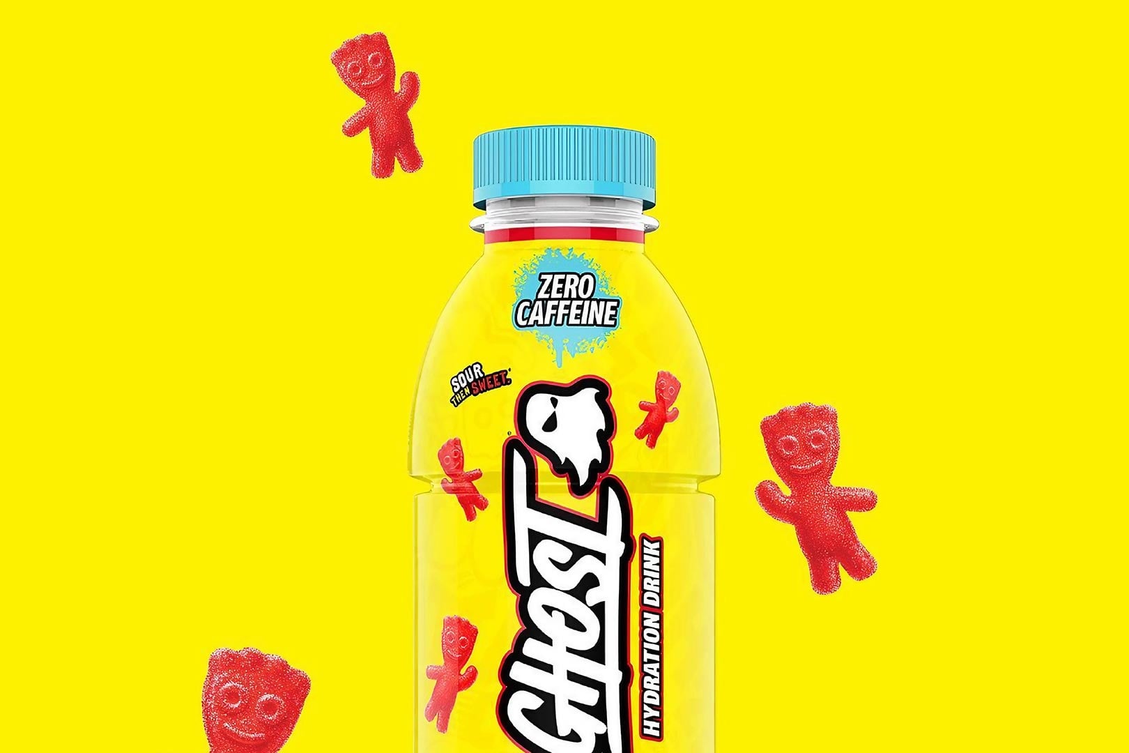 Ghost Hydration Drink reinforces its purpose with Zero Caffeine callout