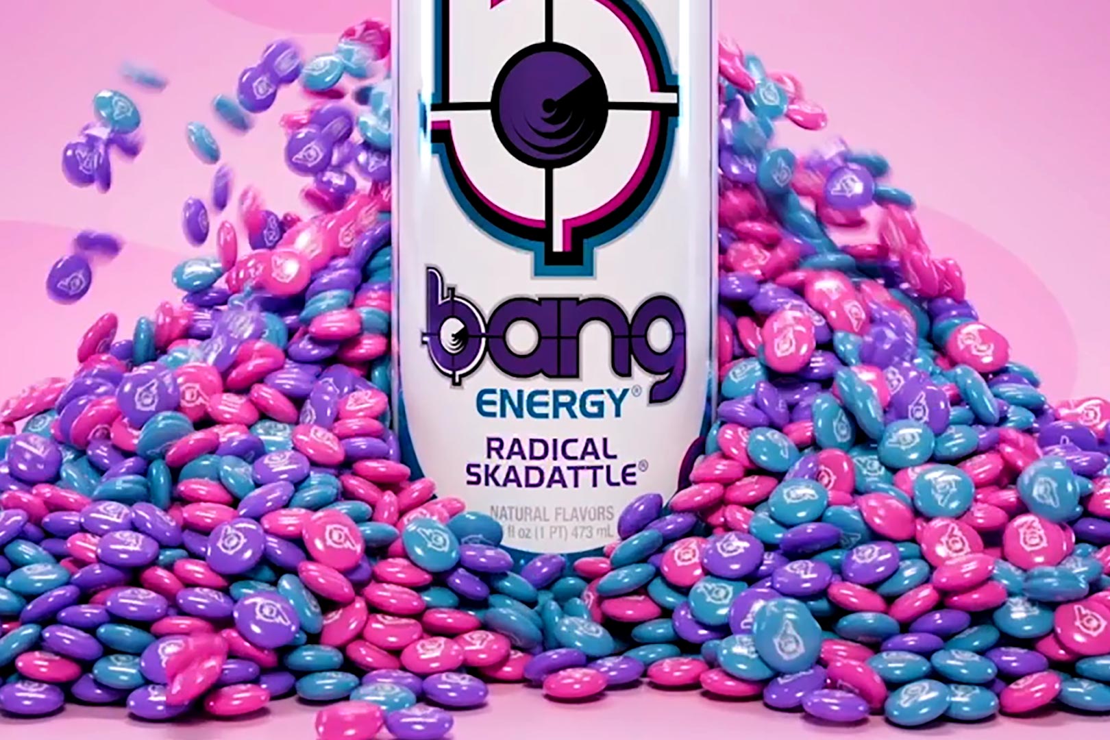 Scaled down 12 different flavors of Bang Energy Drink for 2024