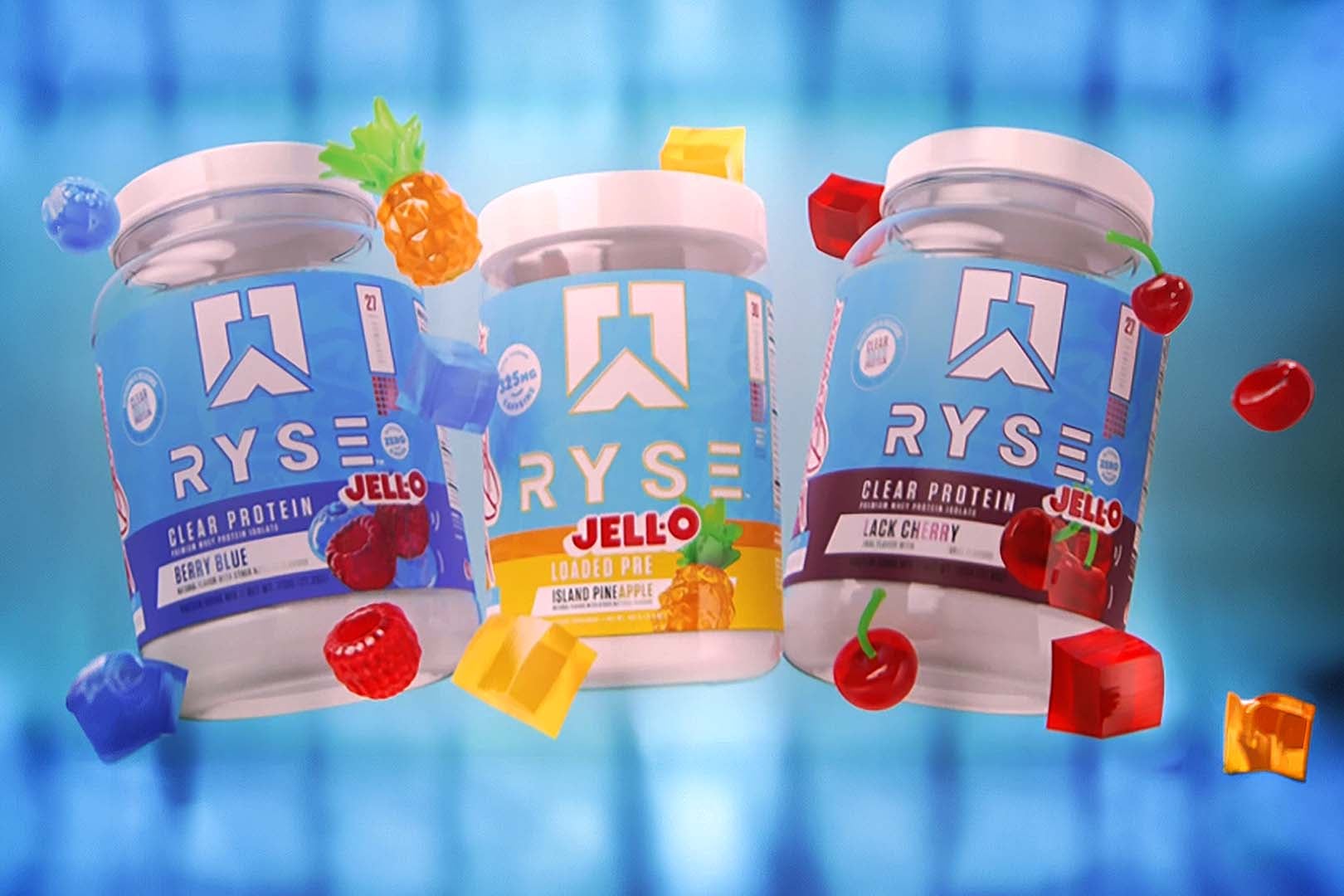 RYSE teams up with the legendary Jell-O for RYSE Clear Protein