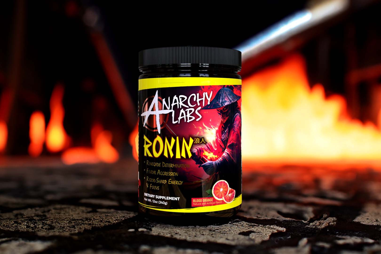 Anarchy Labs previews its potent stimulant pre-workout Ronin