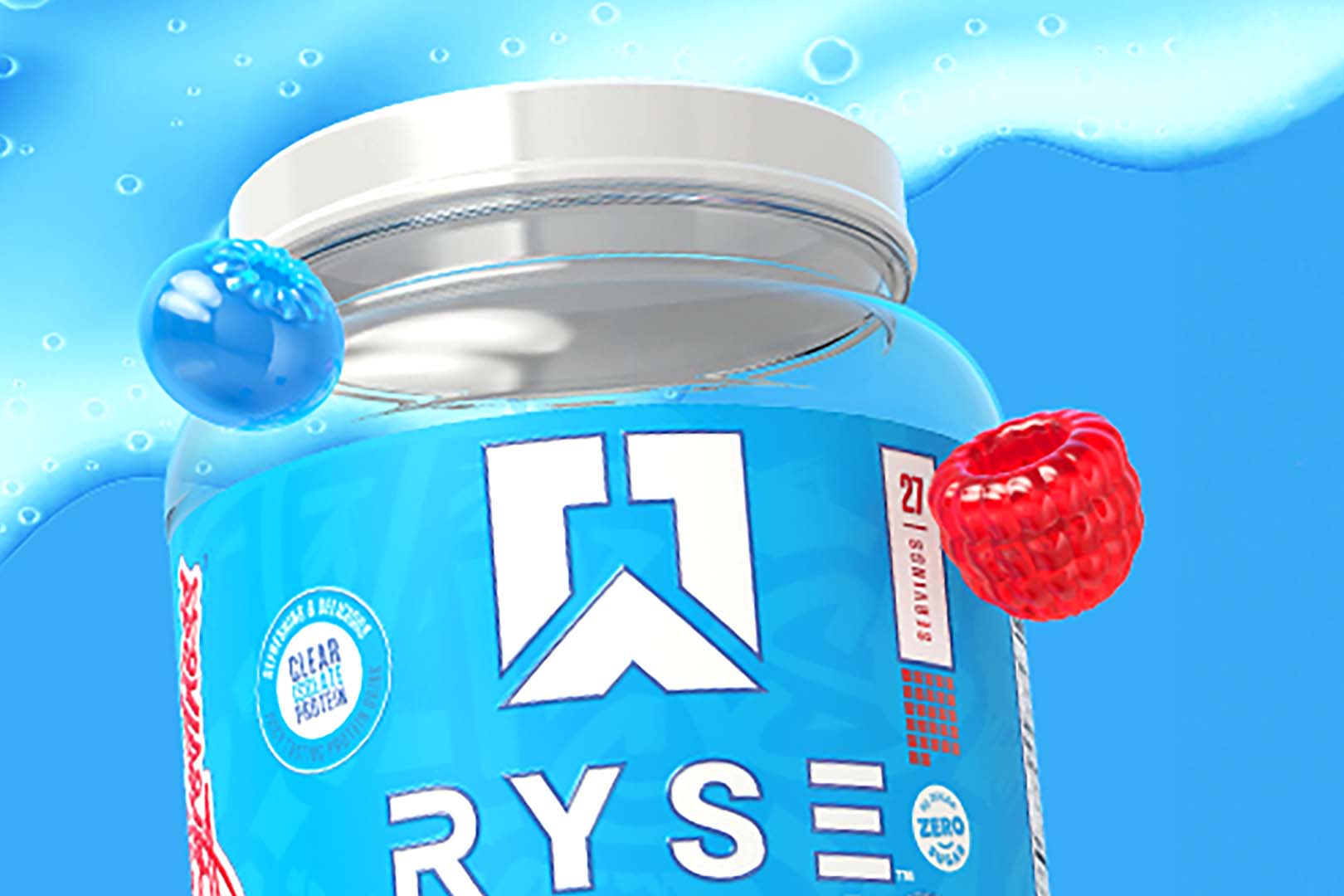 RYSE's f'd up first run of Clear Protein is half price until it's gone