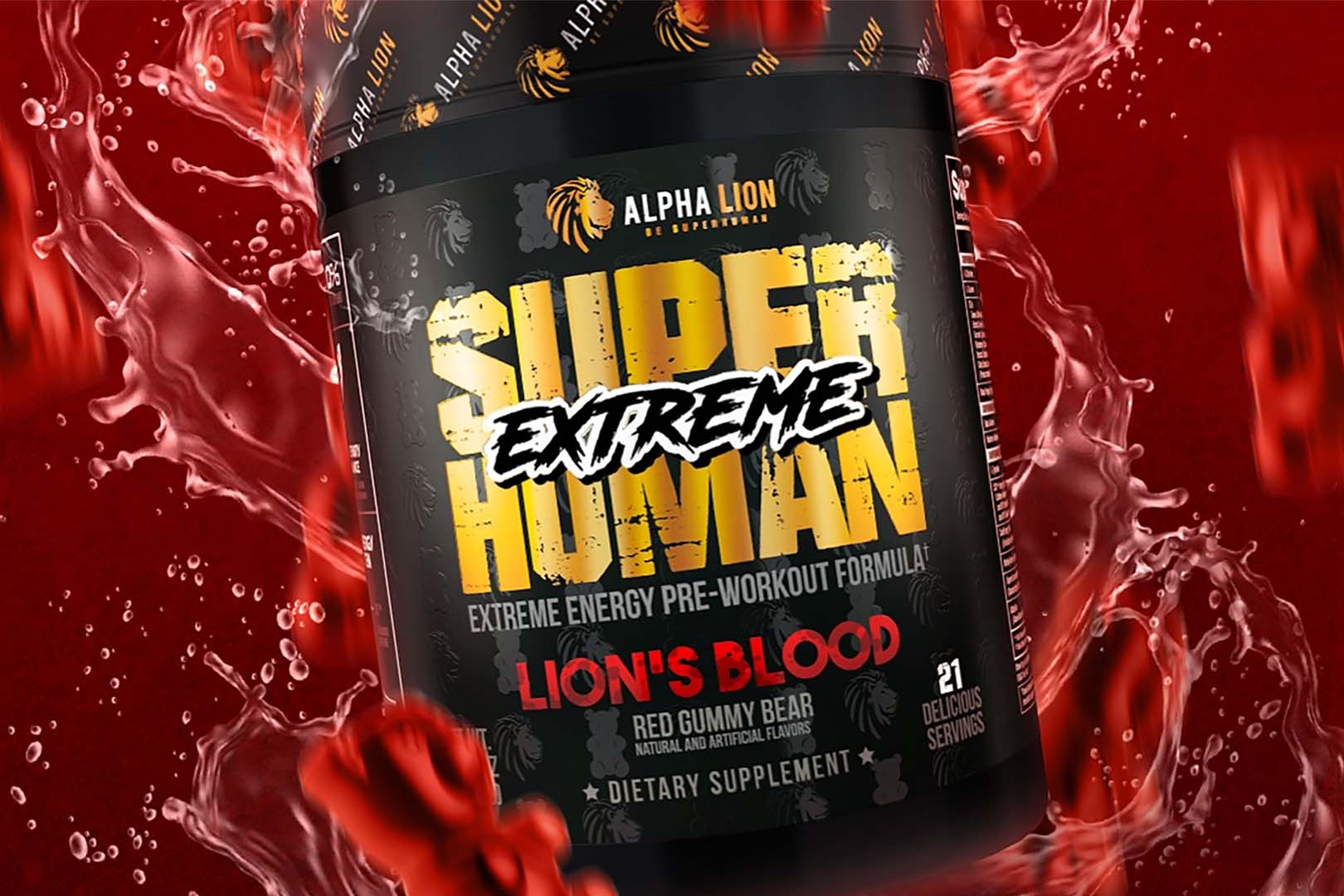 Alpha Lion's all-new Halloween Lion's Blood Superhuman Extreme