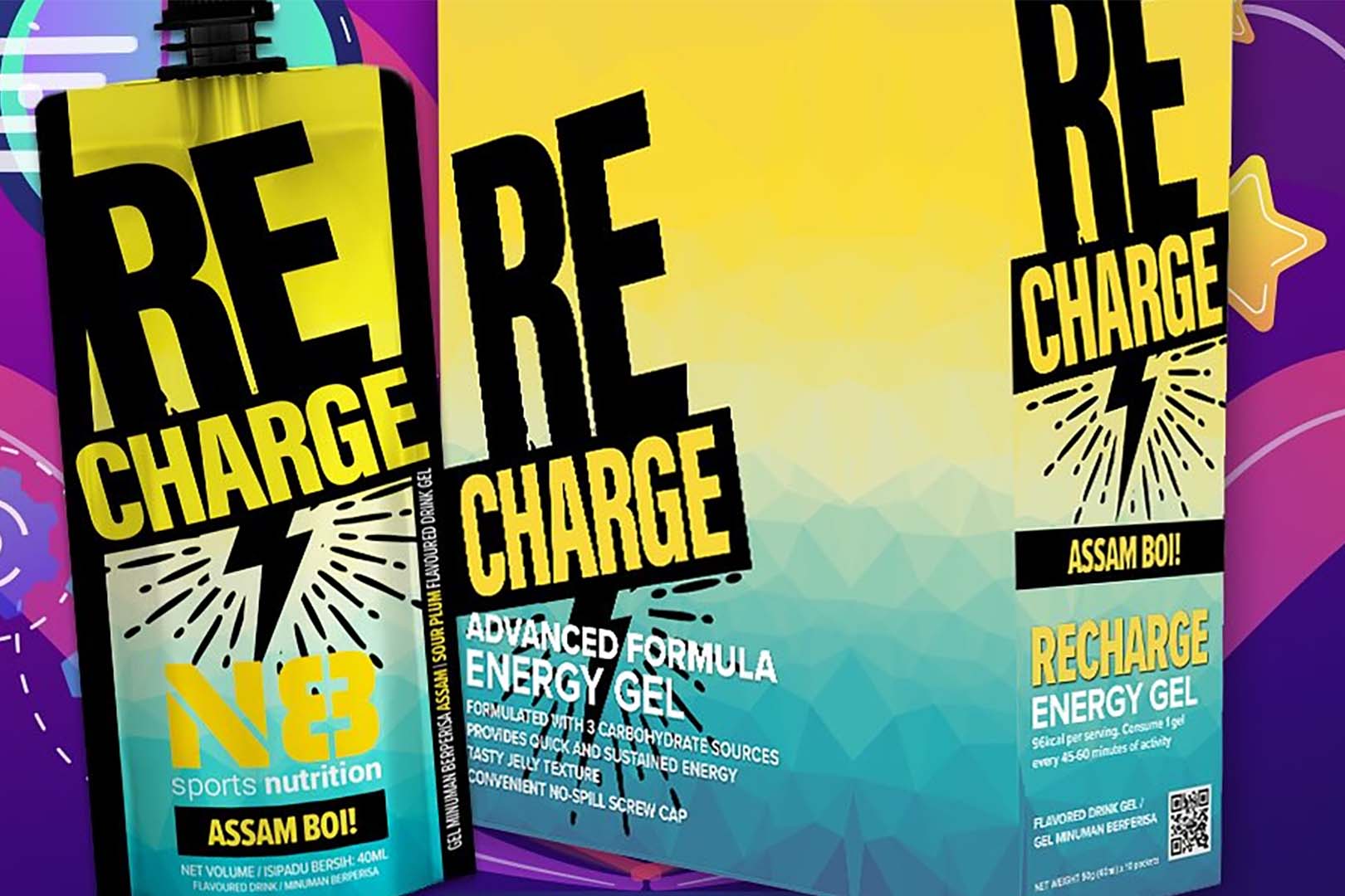 N8 Recharge Gel blends carbs with beta-alanine and citrulline