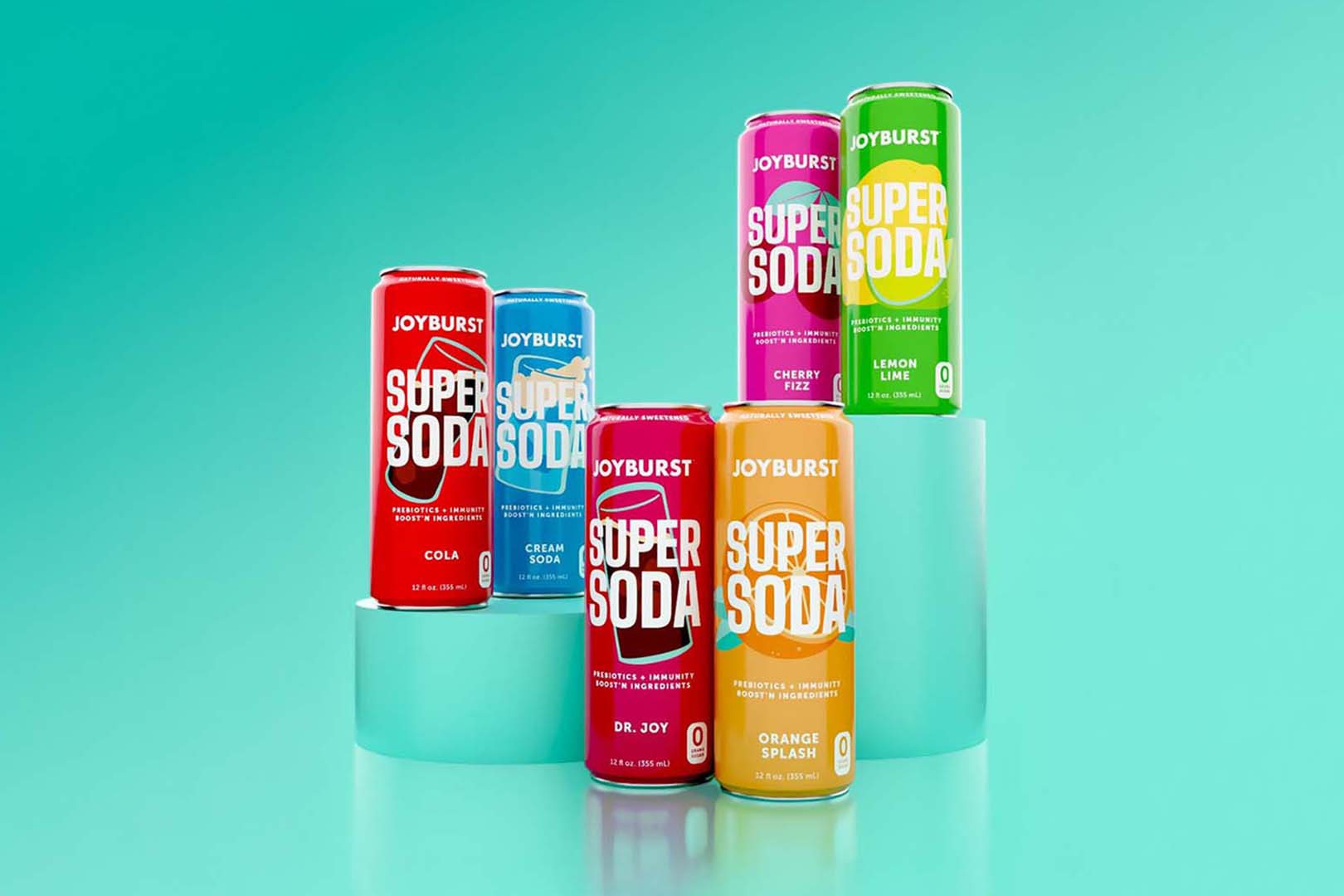 No Sugar Company unveils its functional Joyburst Super Soda