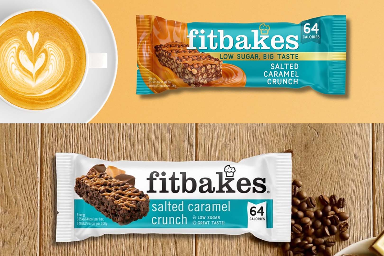 Fitbakes revamps the look and feel of its crunchy protein bar