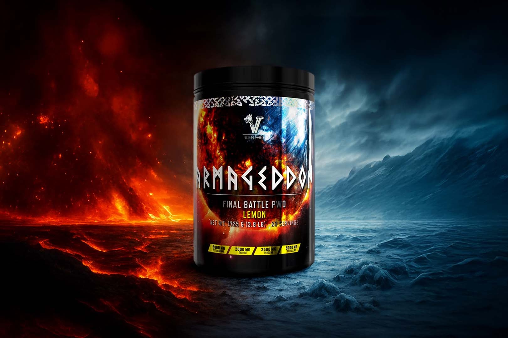 Viking Power releases Lemon flavor of its Armageddon pre-workout