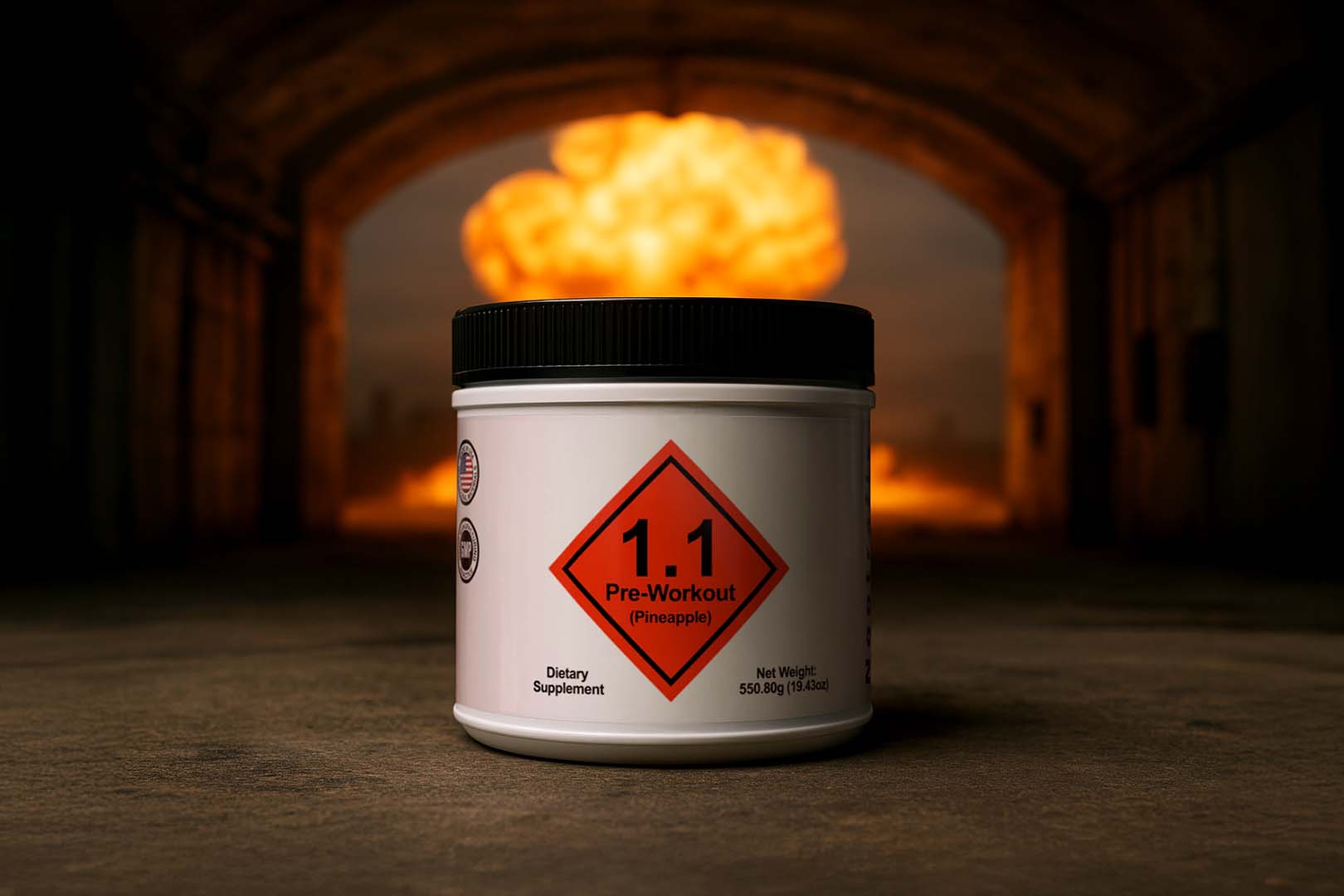 Veiny Galaxy Hyperion X1 pre-workout heavy on energy and focus