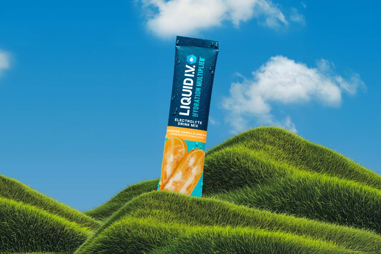 Liquid IV's Orange Vanilla Dream Hydration Multiplier for summer