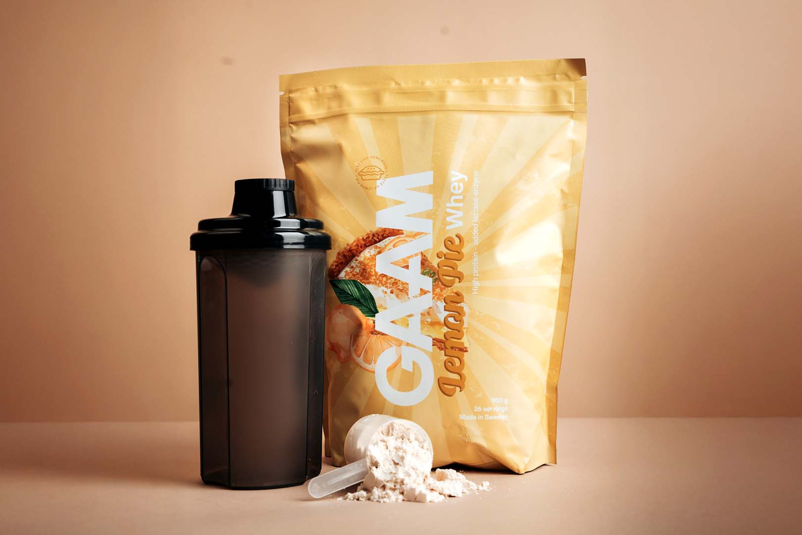 GAAM Nutrition Whey Protein Powder Lemon Pie at Proteinbolaget