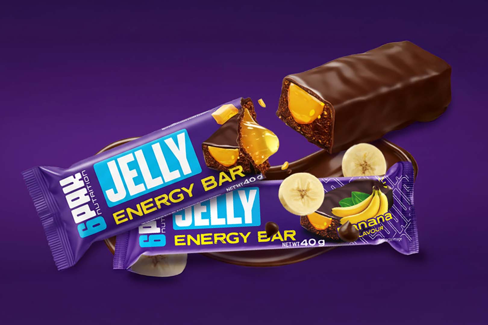 6 Pak Nutrition's Jelly Energy Bar for fuel and performance
