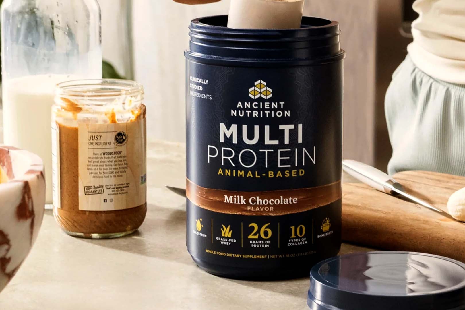 Ancient Nutrition's Multi Protein combines premium protein sources