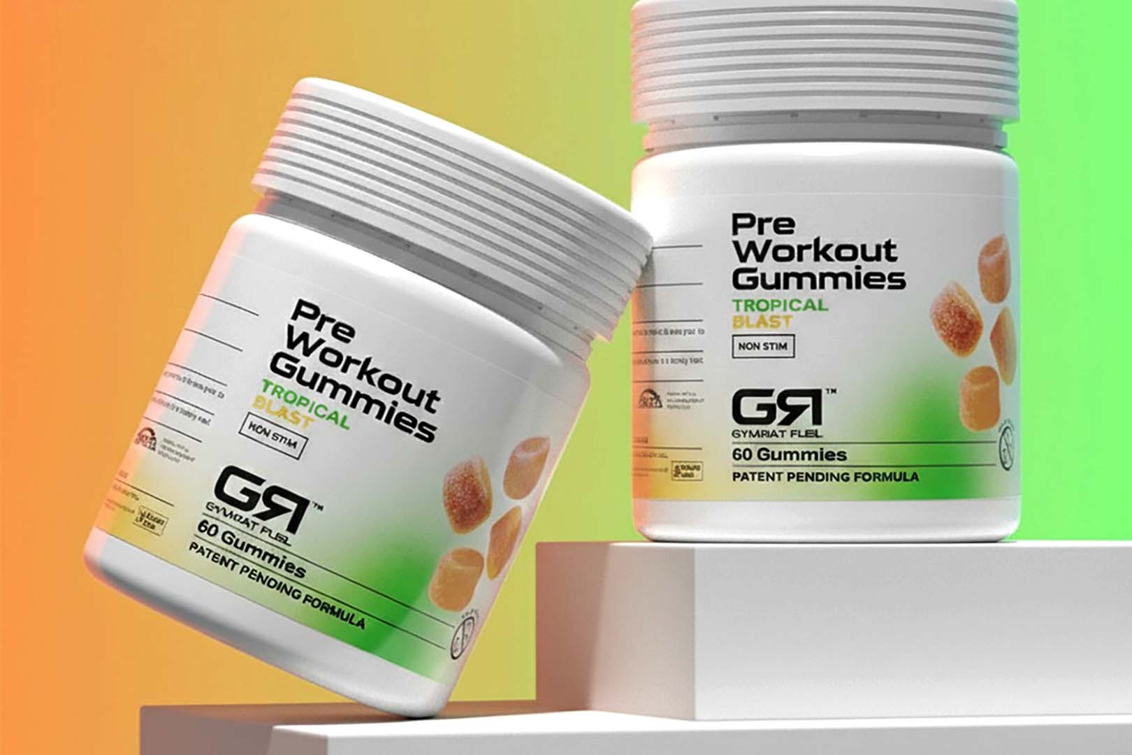 Gymrat Fuel Pre-Workout Gummies tasty energy and endurance