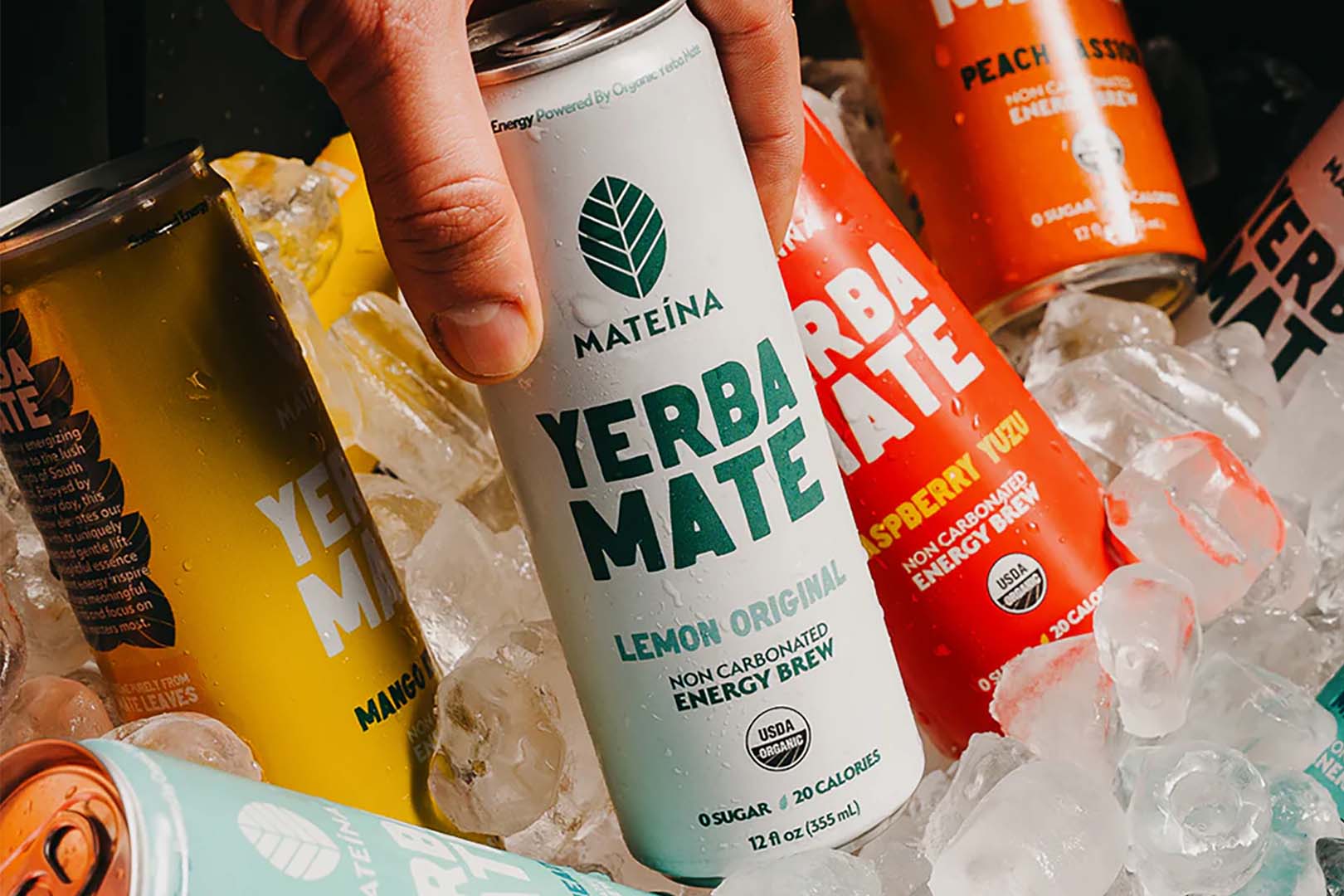 Mateina's one-of-a-kind premium yerba mate energy drink