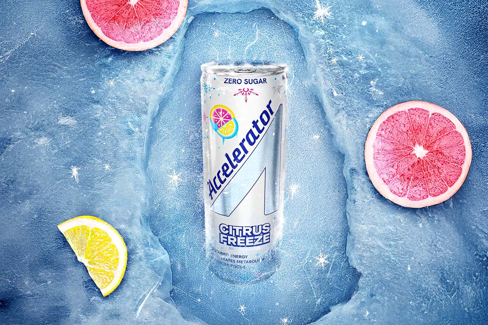 Accelerator Energy Drink introduces the new Citrus Freeze flavor