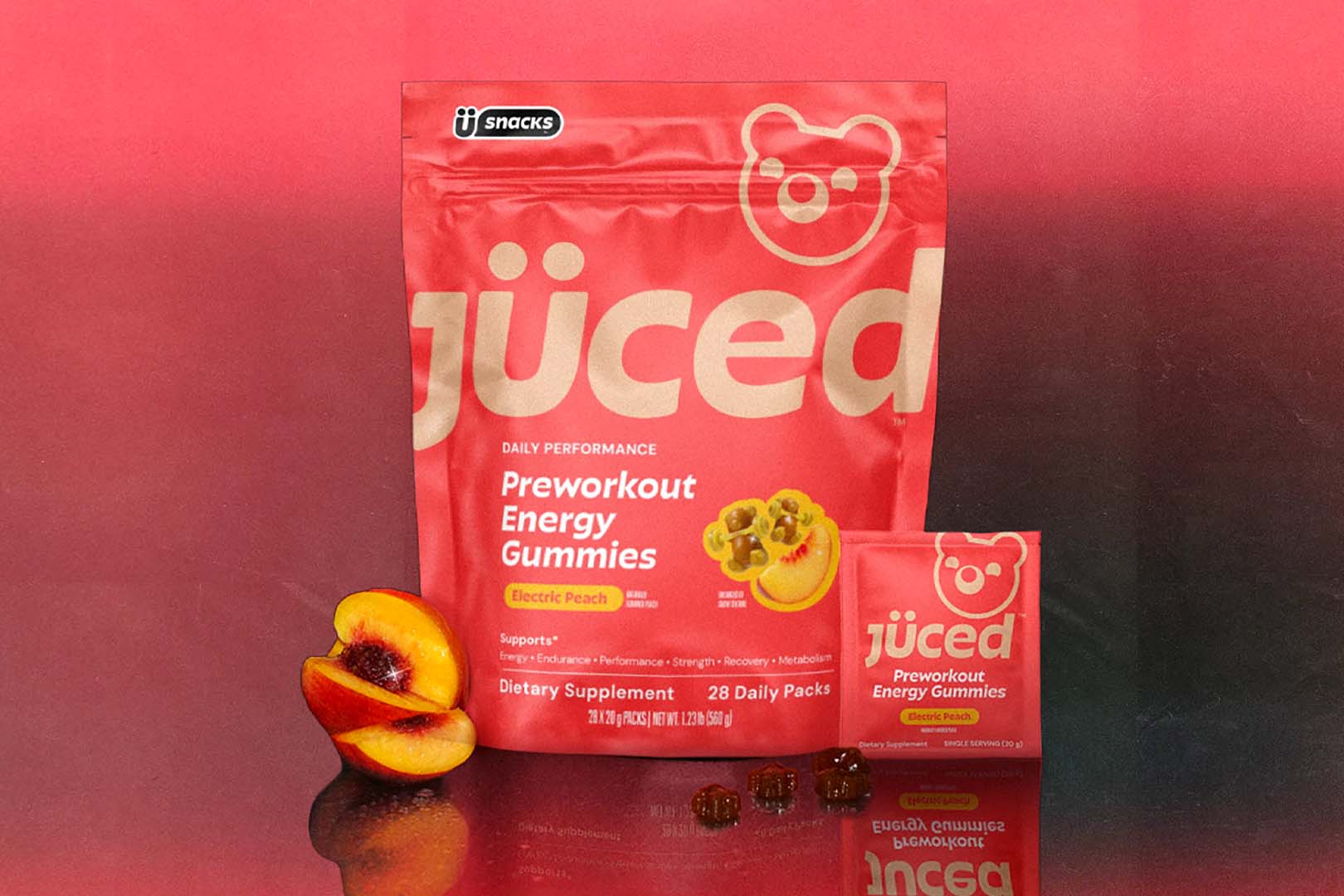 Juced Pre-Workout Gummies from the maker of Gruns
