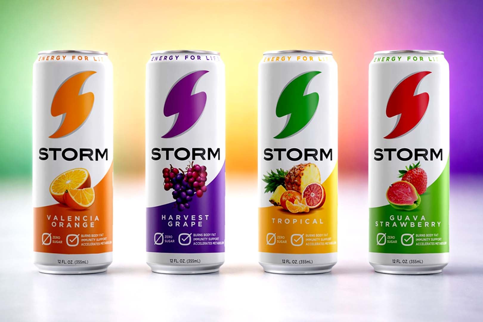 Refreshed Storm Energy Drink from Monster and Reign