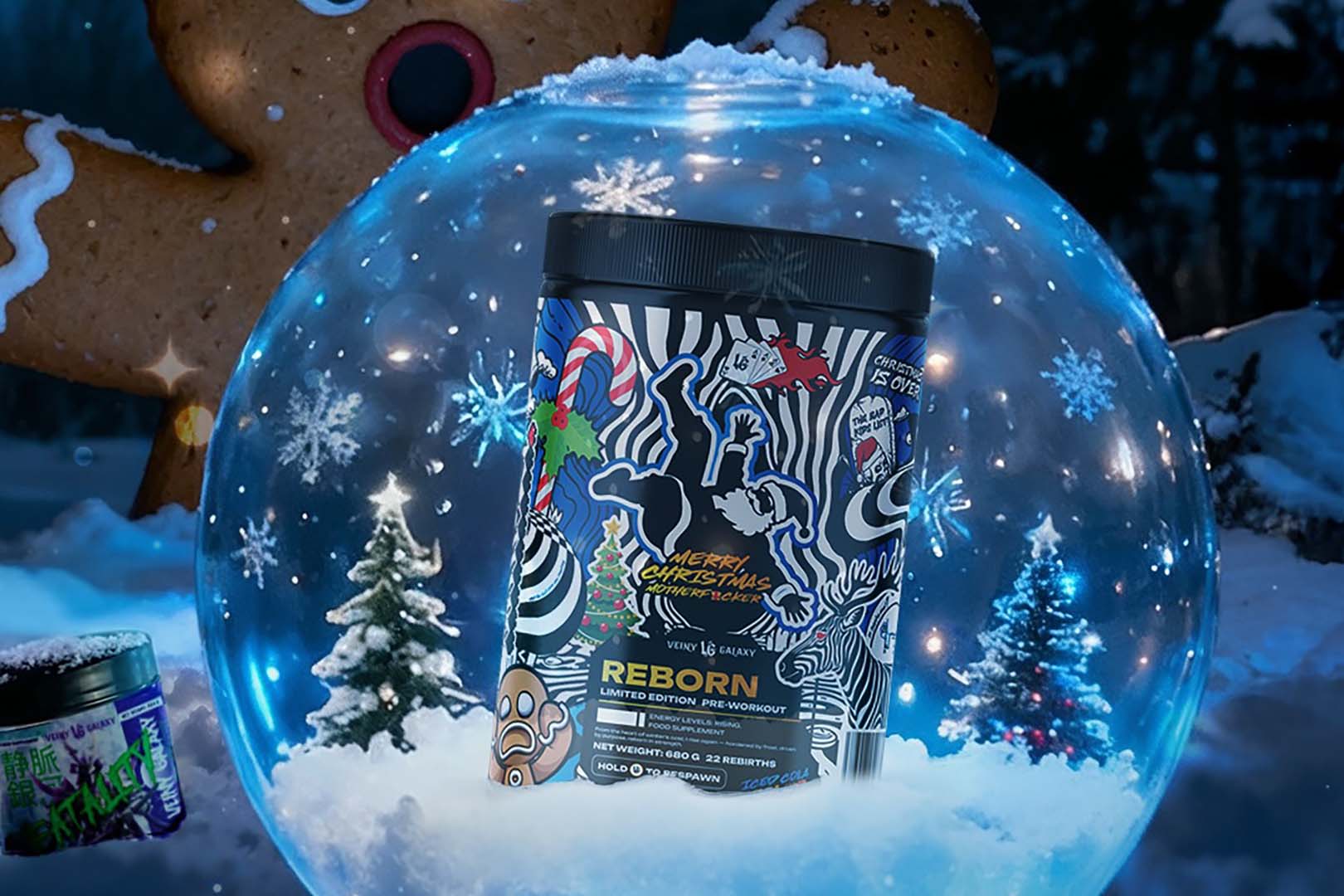 Veiny Galaxy launches festive flavor of its Reborn pre-workout