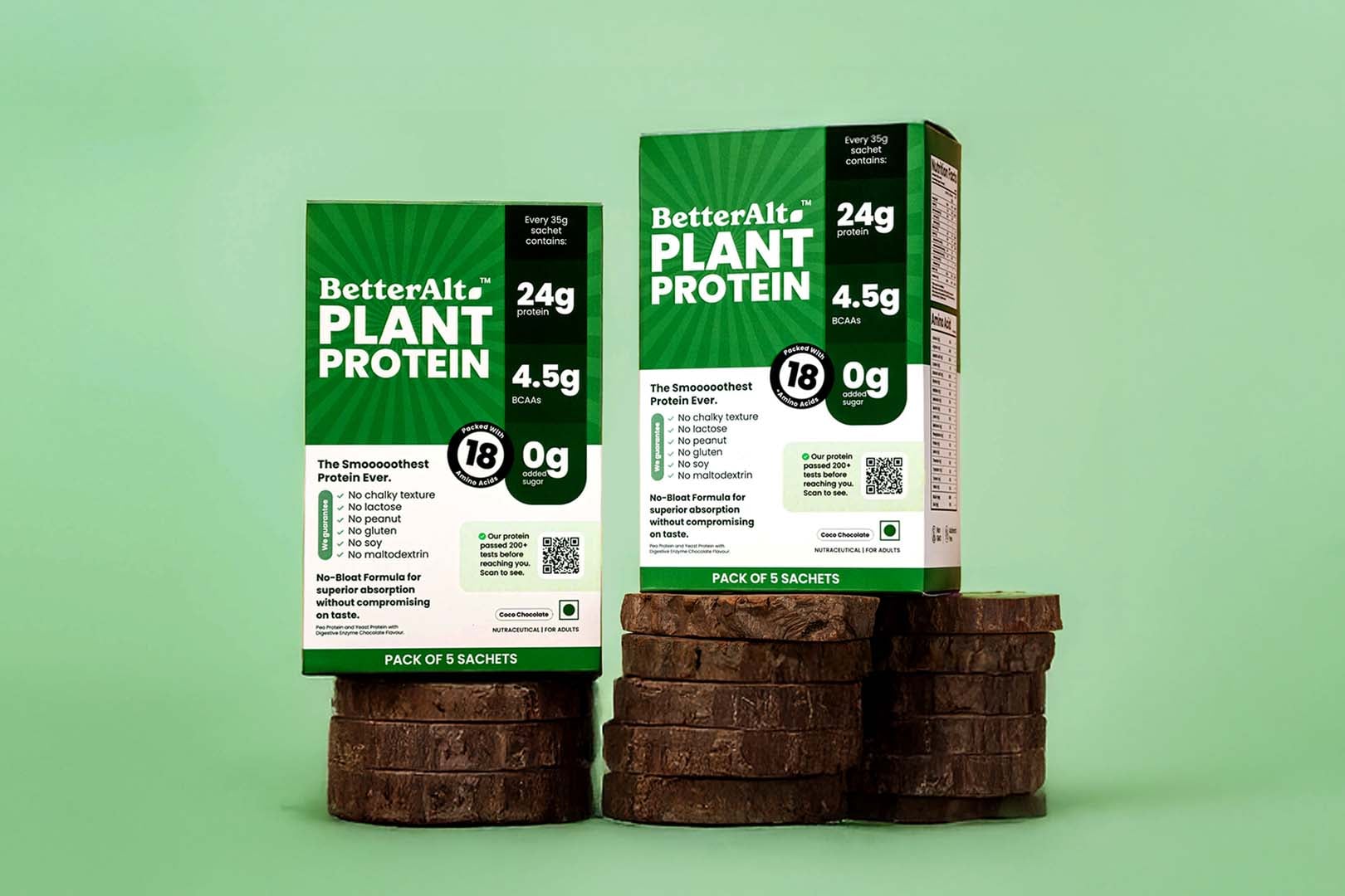 BetterAlt Plant Protein for a smooth, vegan protein boost