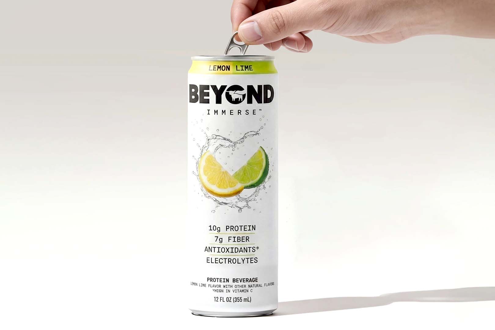 Plant-based meat maker Beyond Meat introduces a canned protein drink ...