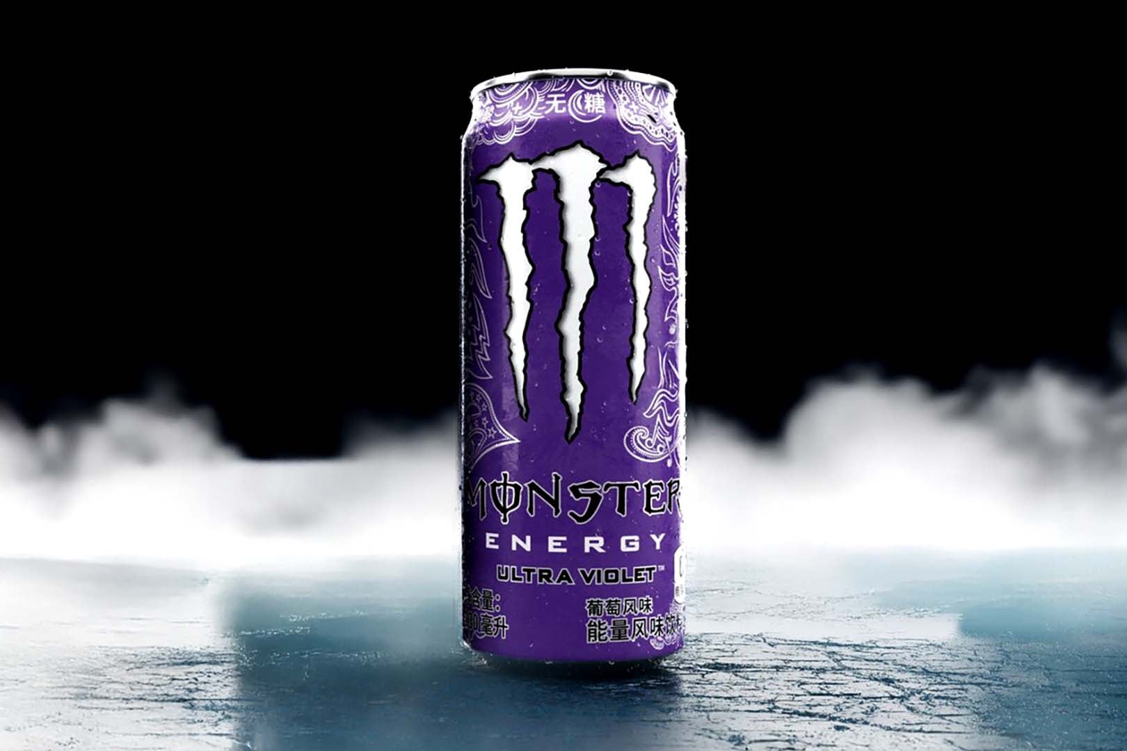 Monster Ultra Violet Energy Drink now available in China