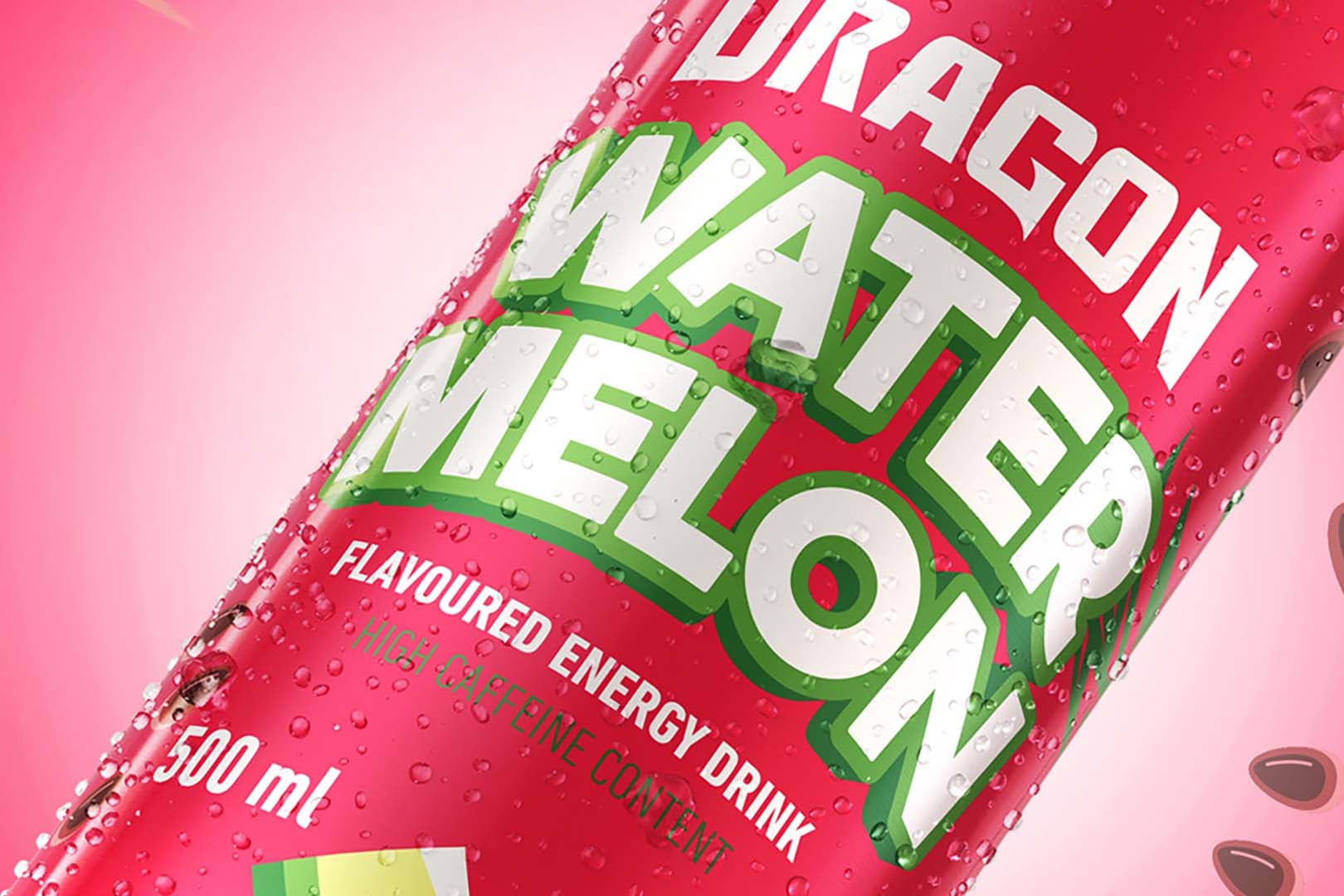Dragon Energy's Watermelon flavor gets a fresh new makeover
