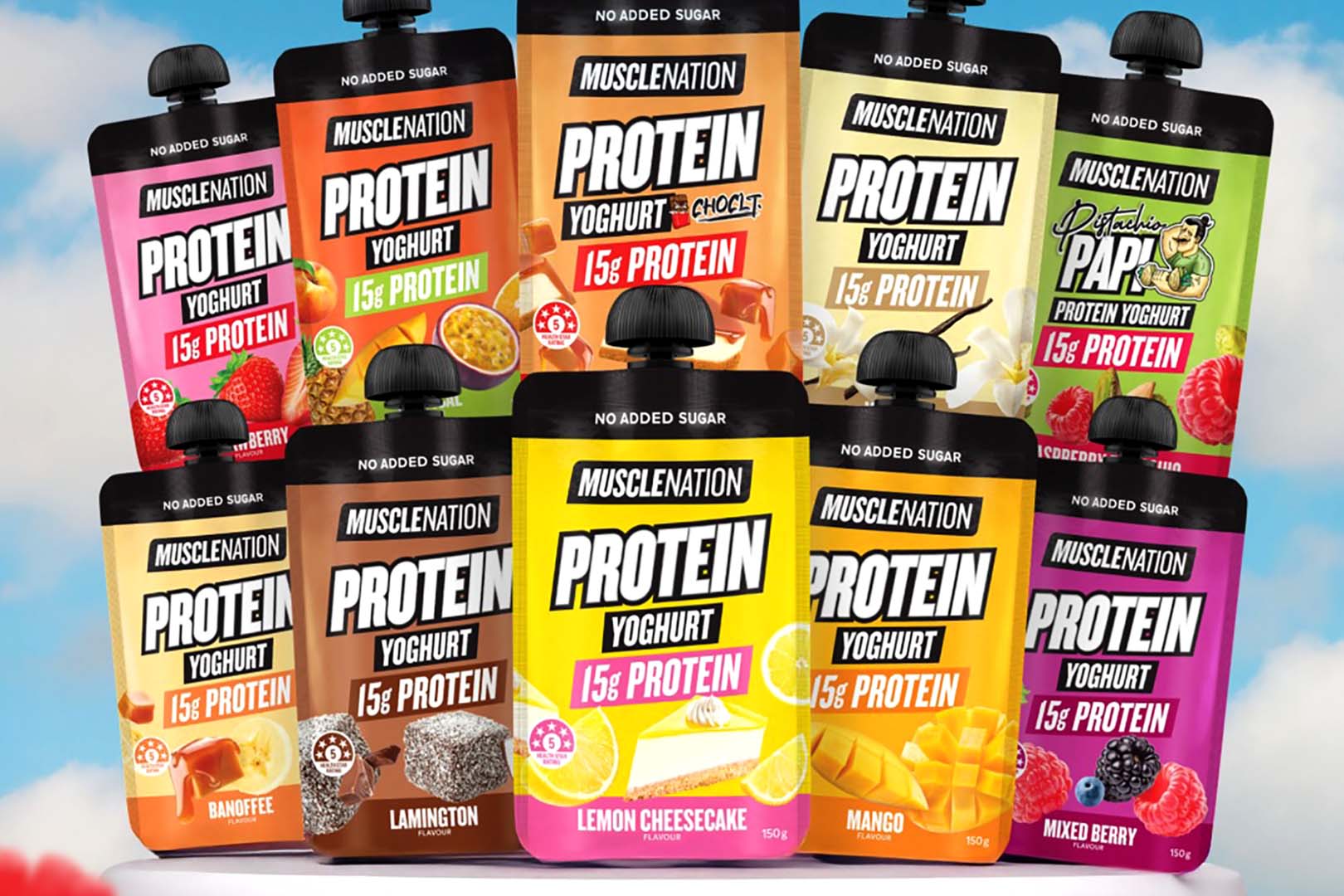 Muscle Nation puts 15g of protein and under 100 calories in its ...
