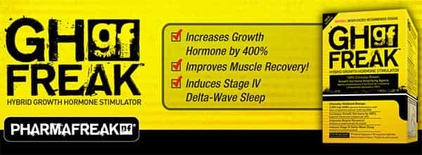 GH Freak takes a turn for the better, Pharmafreak introduce DHEA and 5 ...
