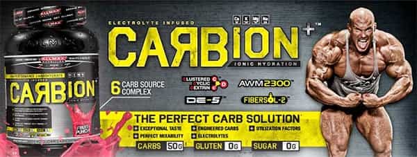 Carbion packing 6 different carb sources, AllMax Nutrition launch at ...