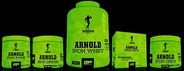Arnold Schwarzenegger supplements pictured, Muscle Pharm know how to ...