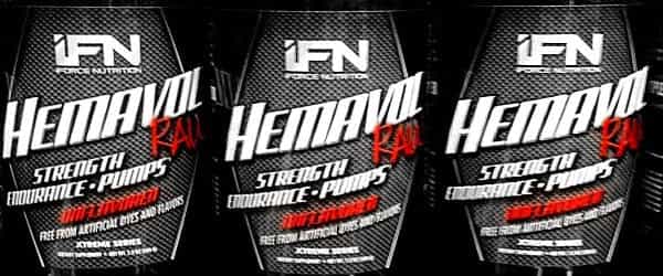 Popular iForce pump product now unflavored, Hemavol Raw exclusive to ...