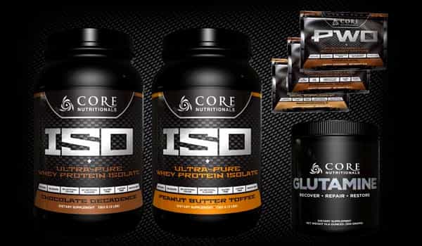 Core ISO launched with free samples, Glutamine and shipping - Stack3d