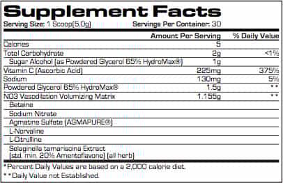 NO3 Drive Powder drops most of the original's ingredients - Stack3d