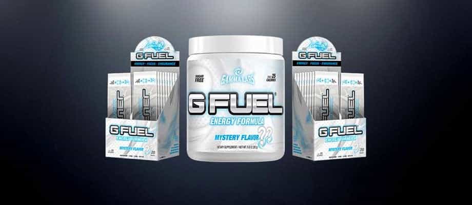 G Fuel Mystery Flavor also available in stick packs - Stack3d