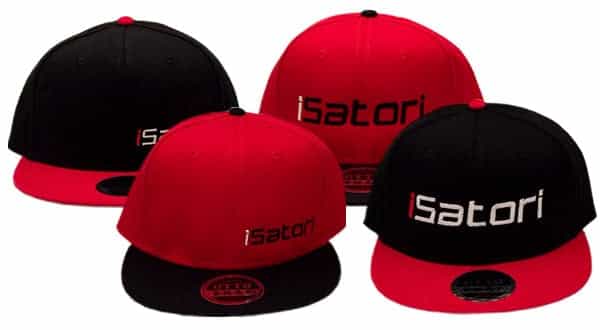 iSatori Snapback available in 2 styles, both in the same 2 colors